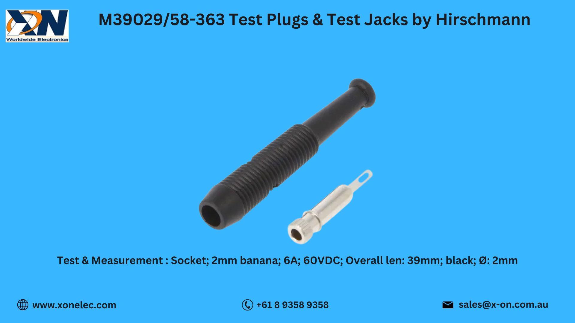 M39029/58-363 MIL Spec Circular Connectors | Buy at X-ON